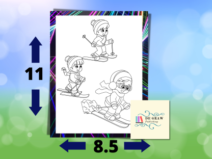 45 Fun and Relaxing Kids at Work and Play Digital Coloring Pack for ...
