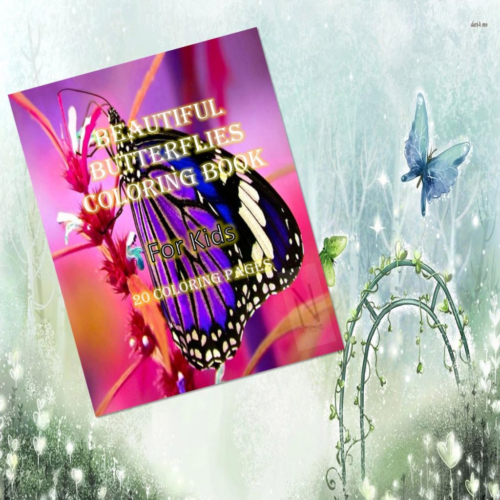 BEAUTIFUL BUTTERFLIES Coloring Book! PRINTABLES/Digital Download ...