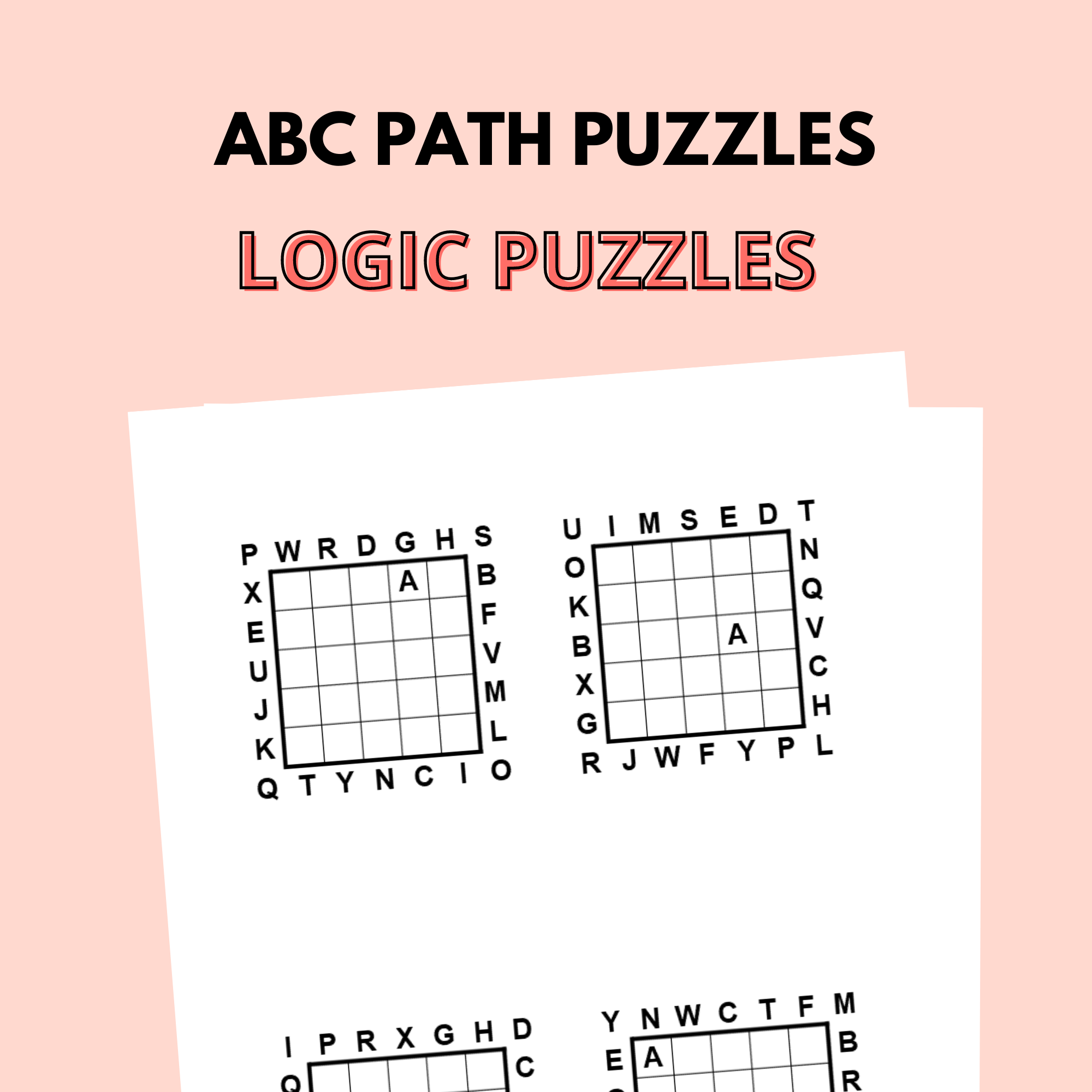 ABC Path Puzzles - 200 - Inspired Fun
