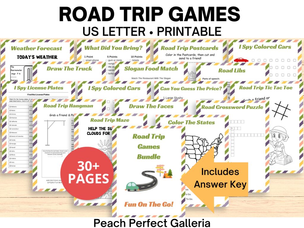 Road Trip Games Bundle – Inspired Fun