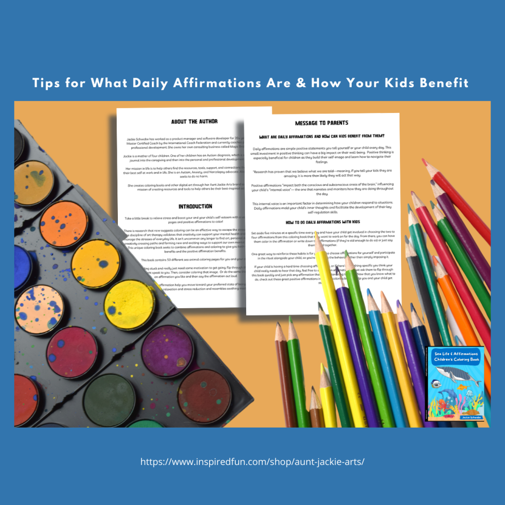 PRINTABLE COLORING Pages | Sea Creatures Coloring & Affirmation ...