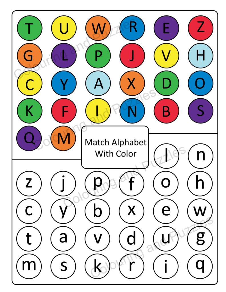 Children's Colouring book ABC Animal Alphabet colouring printable ...